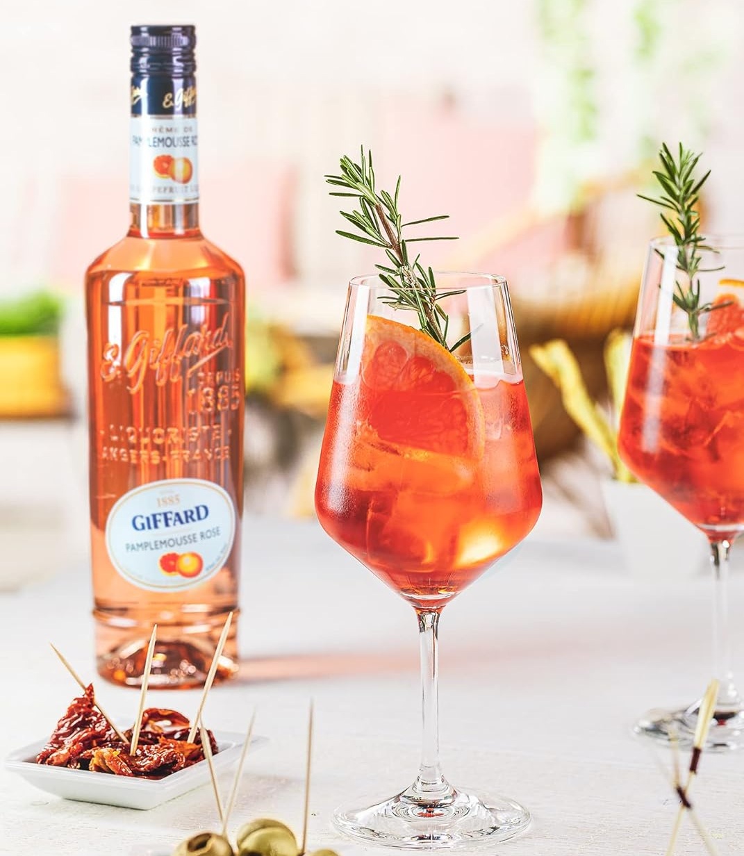 Jarabe Giffard Sin Alcohol Sabor Toronja Rosa 700 ml – Sabor ...