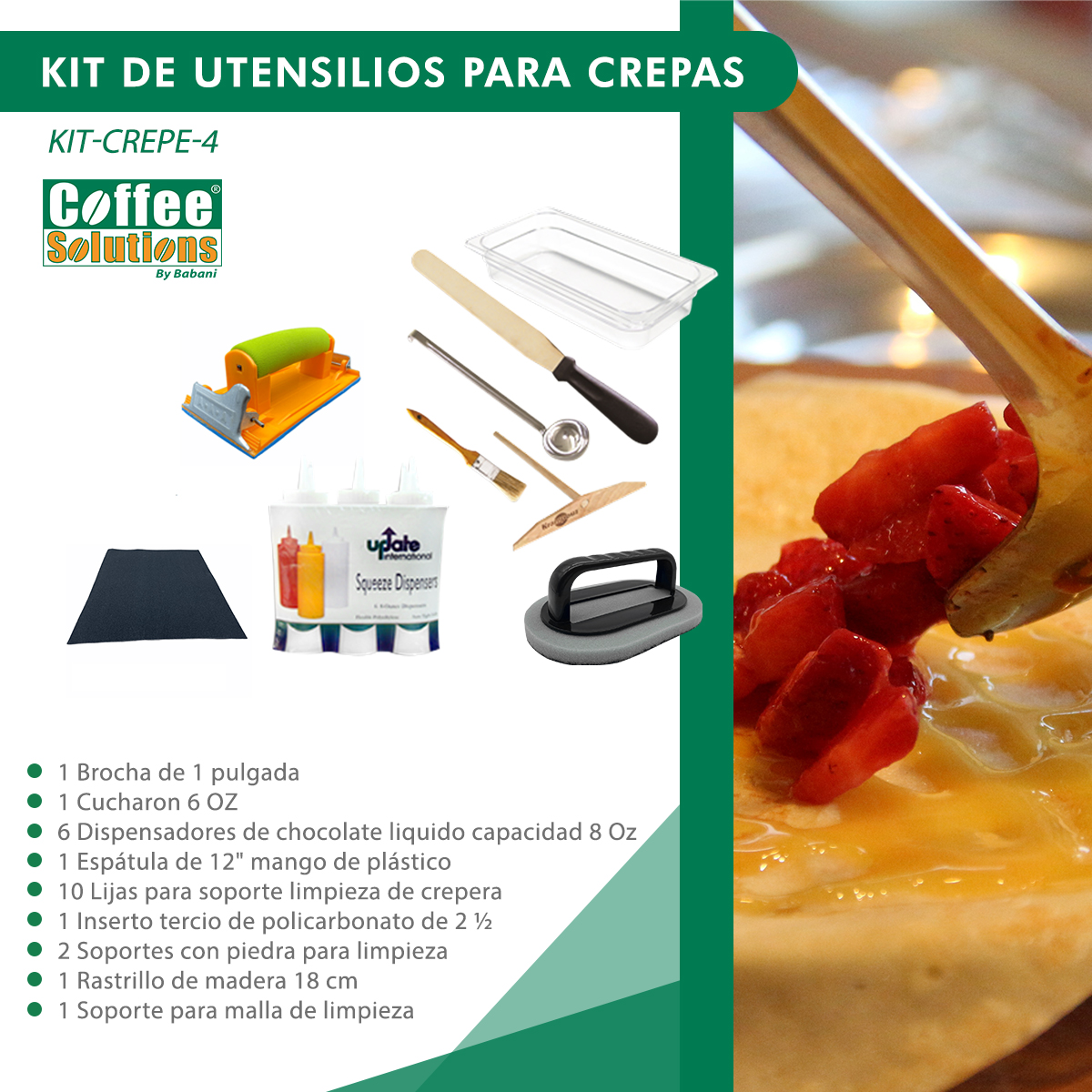 Accesorios para Crepas