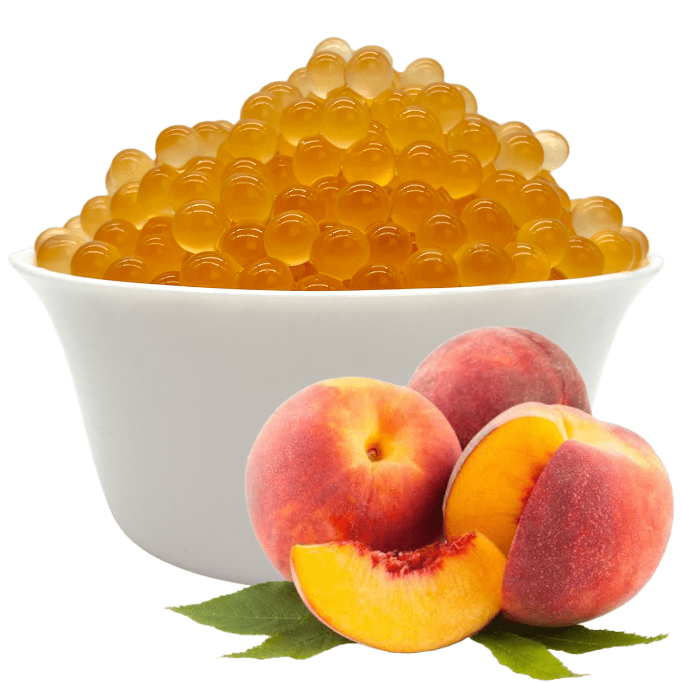 PERLAS EXPLOSIVAS SABOR DURAZNO, BOTE DE 3 KILOS