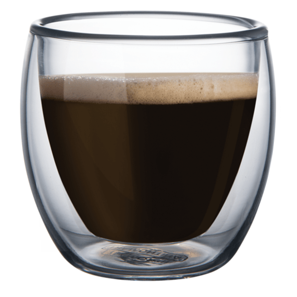 Vaso de Vidrio Doble Fondo 80 ml